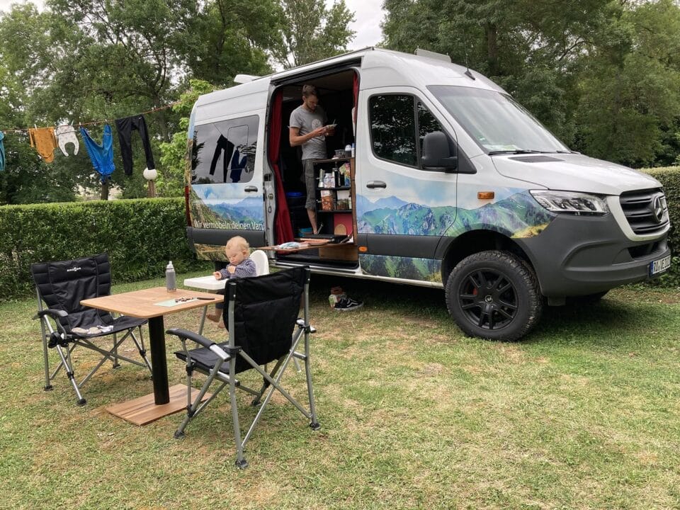 Family vacation in France with the Mercedes Sprinter | VanEssa mobilcamping